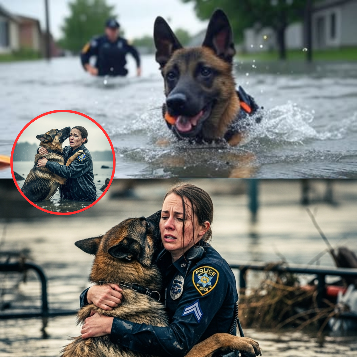 ANGEL IN THE FLOOD: During a rescue mission in the heart of New Jersey ...